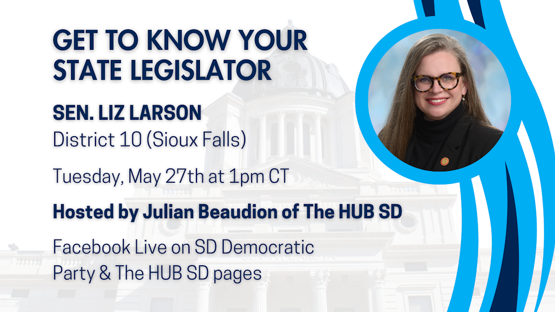 Get to Know Your Legislator - Sen. Liz Larson · South Dakota Democratic Party